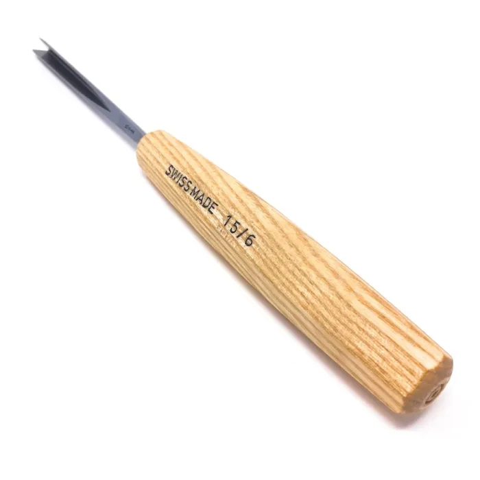 #15 Straight 45 Degree V-Parting Tools by Pfeil | Woodworker Specialties