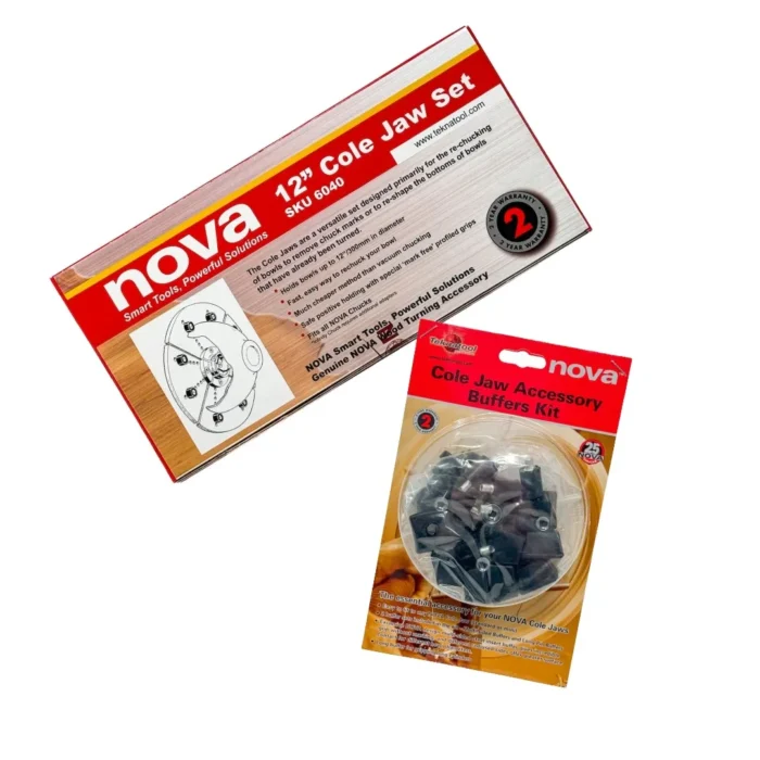 Nova 6040 Cole Jaw kit (12") | Woodworker Specialties