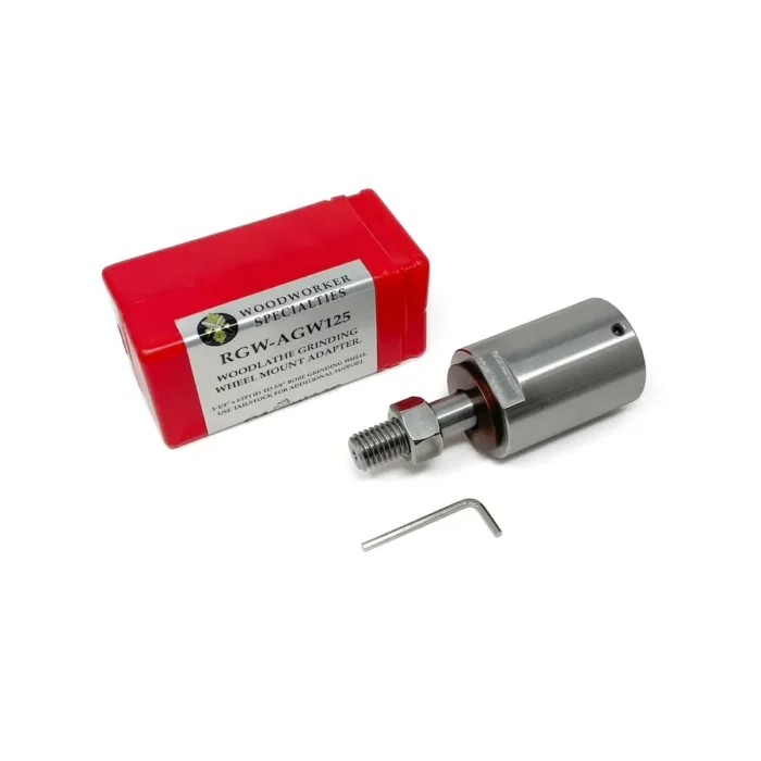 RGWOOD CBN & Polishing Wheel Lathe Mandrel | Woodworker Specialties