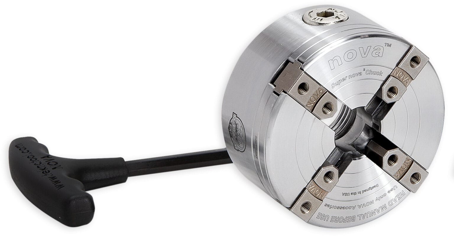NOVA Supernova 2 Companion Chuck (23282, 1-1/4x8tpi) | Woodworker ...
