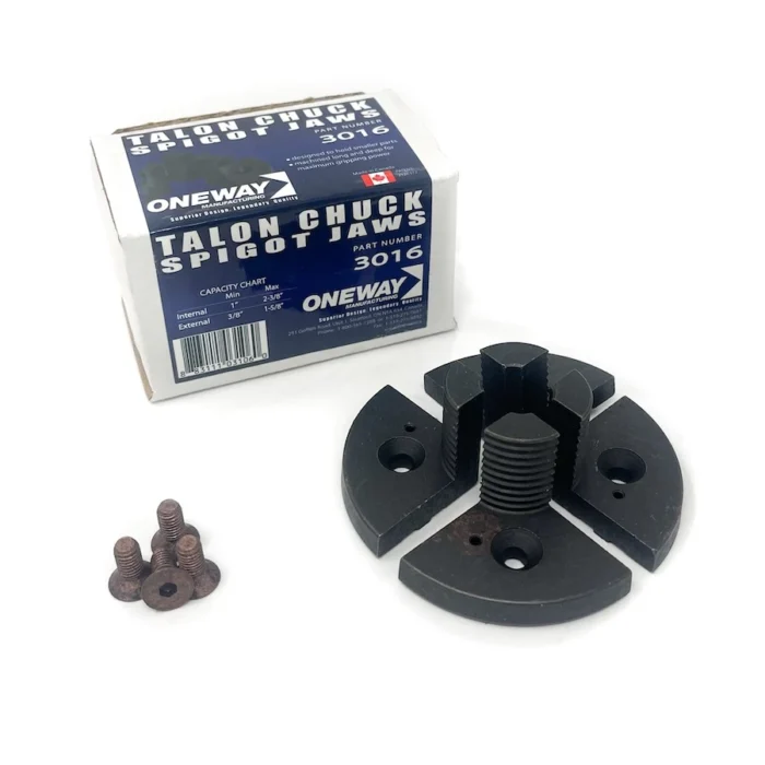 ONEWAY #1 Spigot Jaws For Talon Chuck | Woodworker Specialties